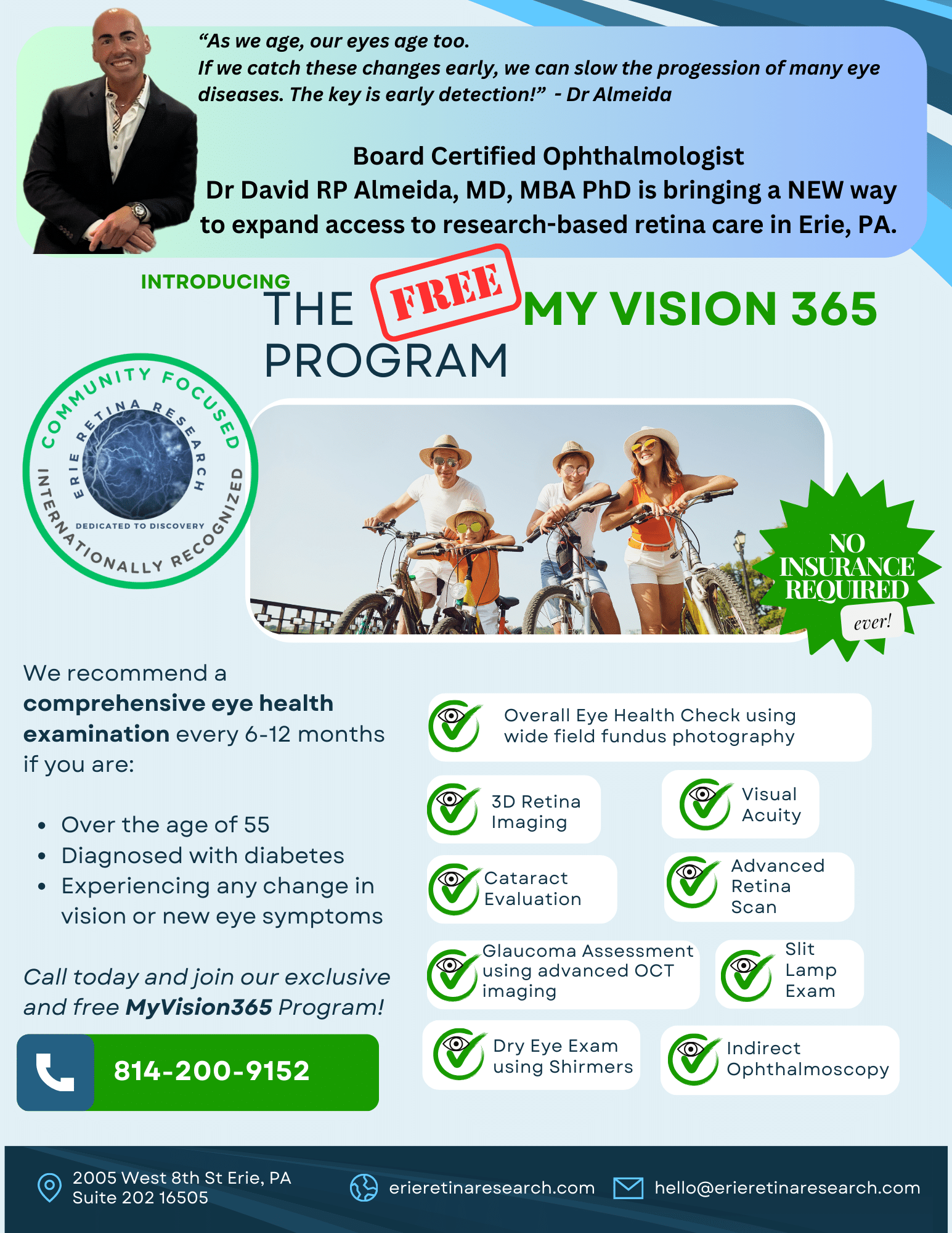 Take Part in a Study - Erie Retina Research